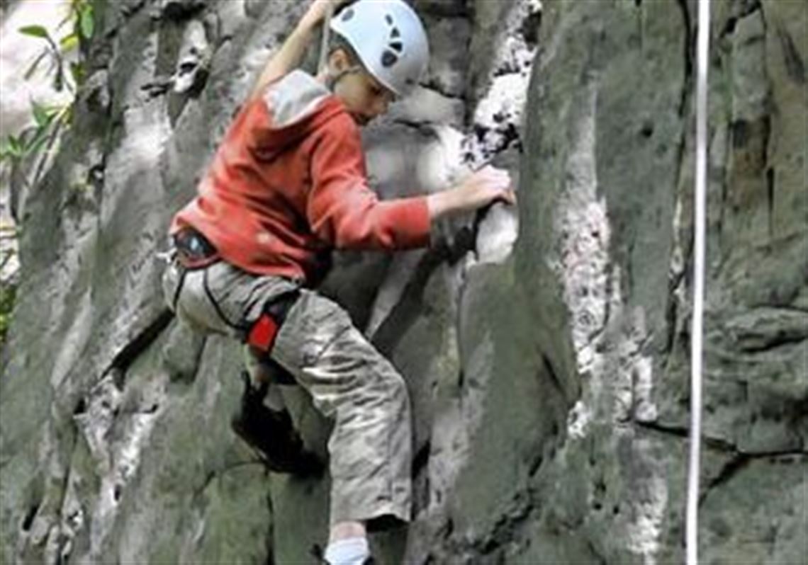 Adrenalin-seekers take to the rock faces | Pittsburgh Post-Gazette