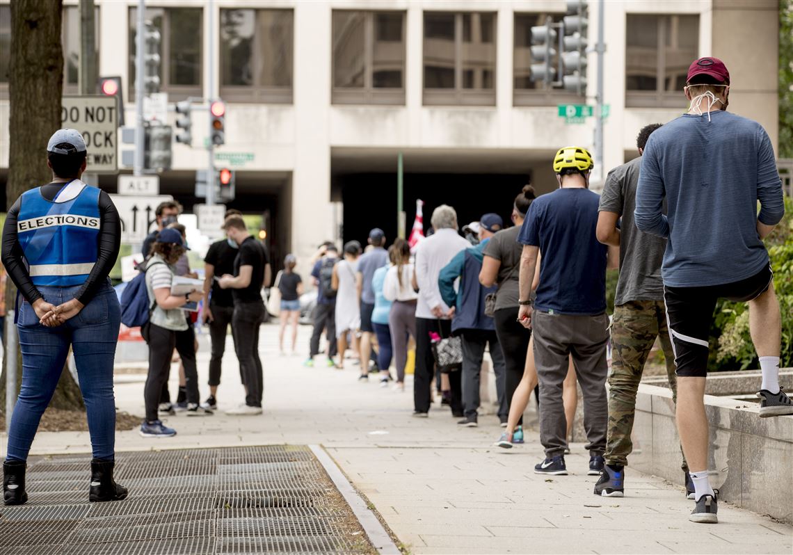 Curfews, pandemic test voters in primaries held amid unrest ...