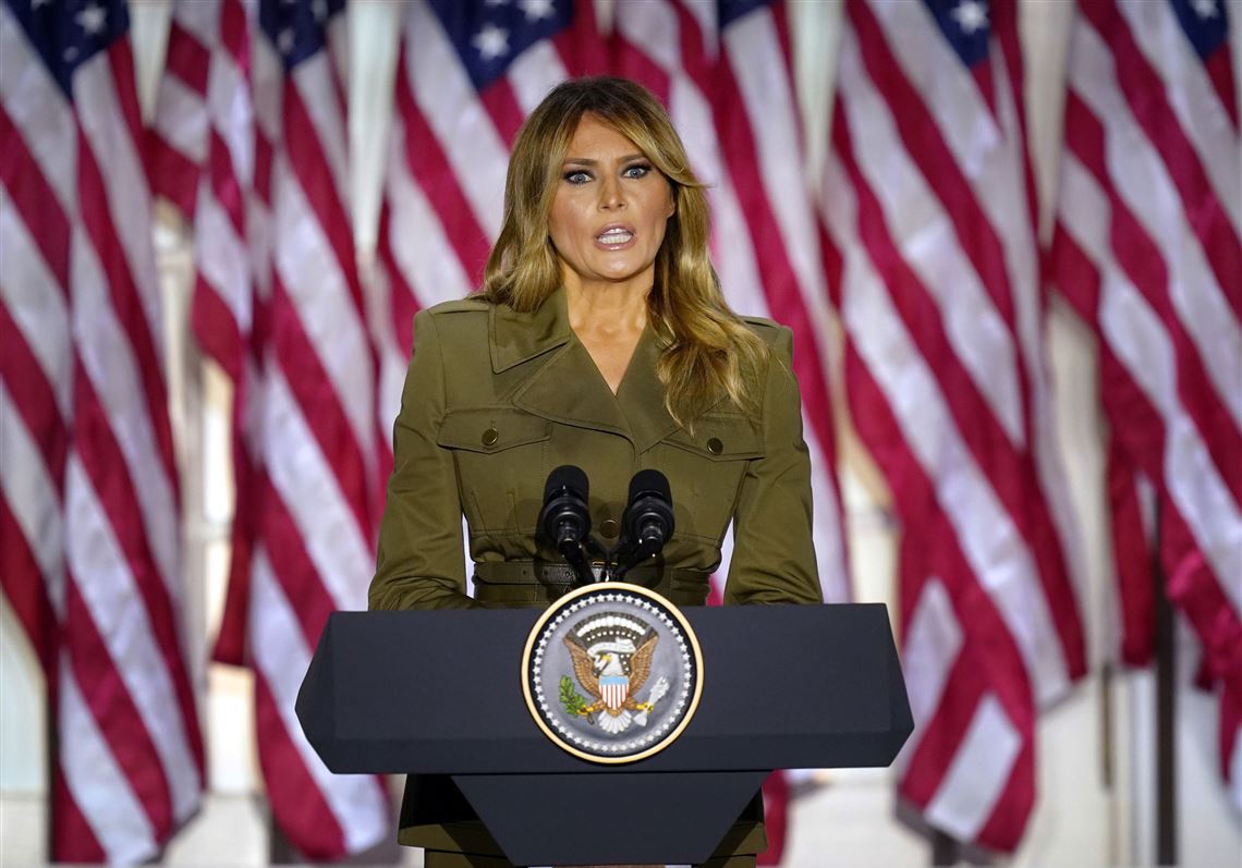 'Fighting for you': First lady makes her case for Trump vote ...