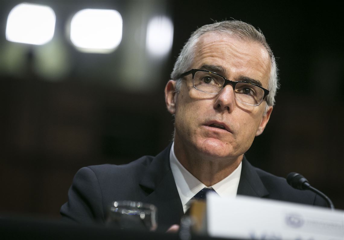 Lawyer: McCabe rebuttal barred by FBI | Pittsburgh Post-Gazette