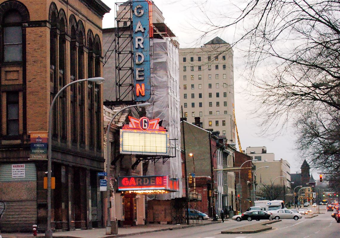 Pittsburgh urban redevelopment group looks to save Garden Theater sign ...