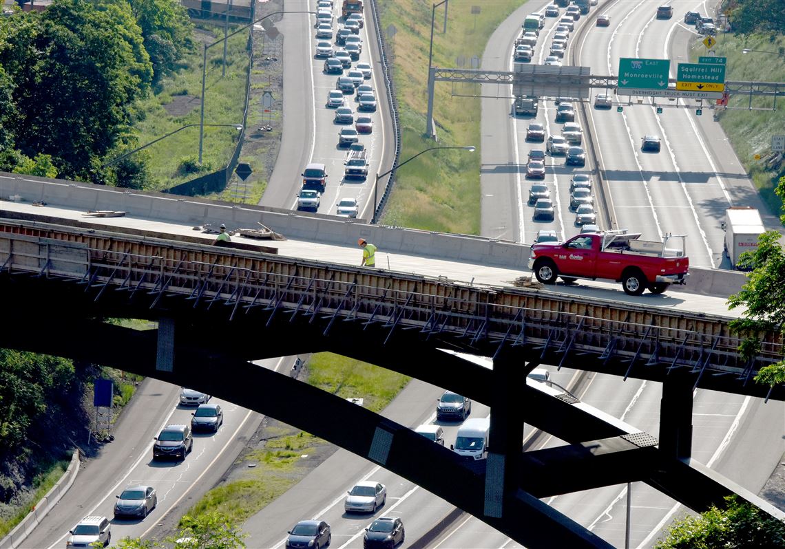 Inbound Parkway East restrictions moved up next three nights to paint ...