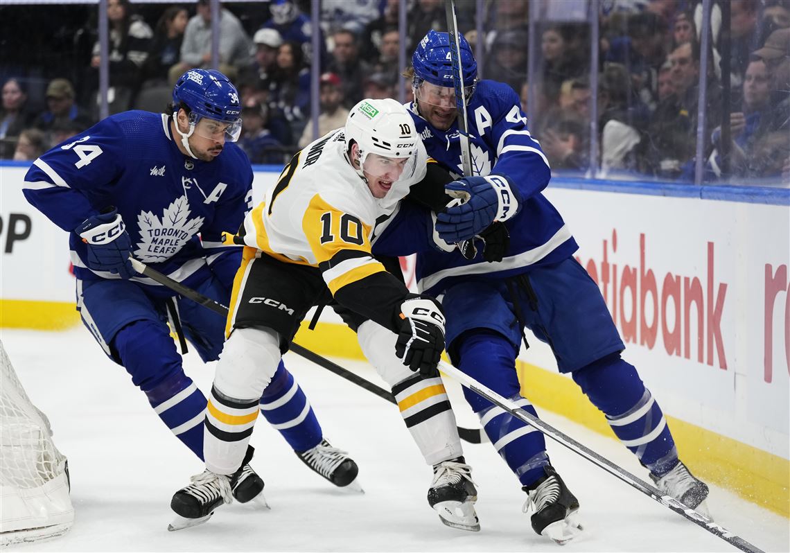 Penguins fall to Maple Leafs as power-play struggles, OT woes continue ...