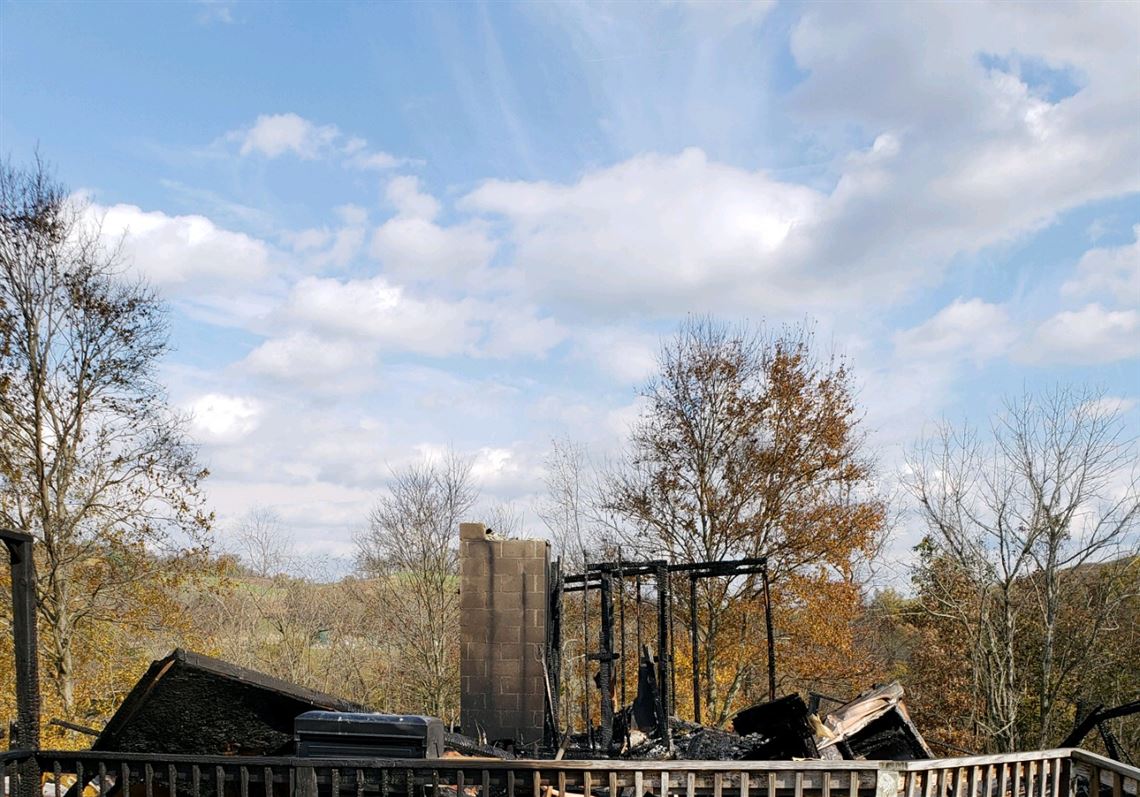 Gas explosion levels a house in Greene County | Pittsburgh Post-Gazette