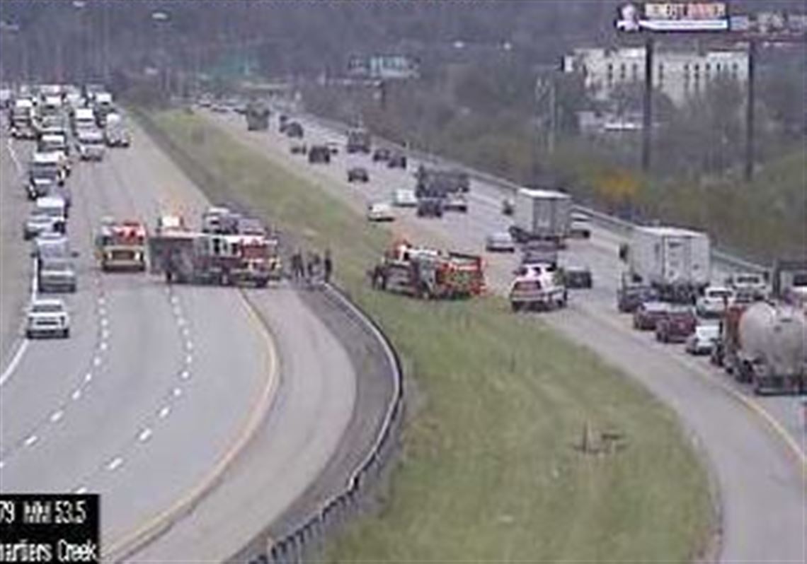 TRAFFIC: Crash reduces I-79 northbound to one lane | Pittsburgh Post ...