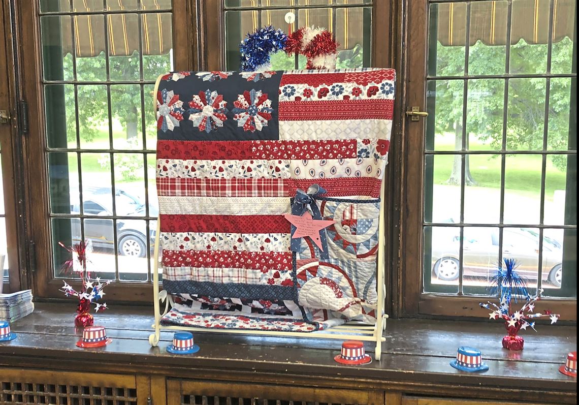 Midland borough woman quilts to aid Carnegie Free Library of Midland ...