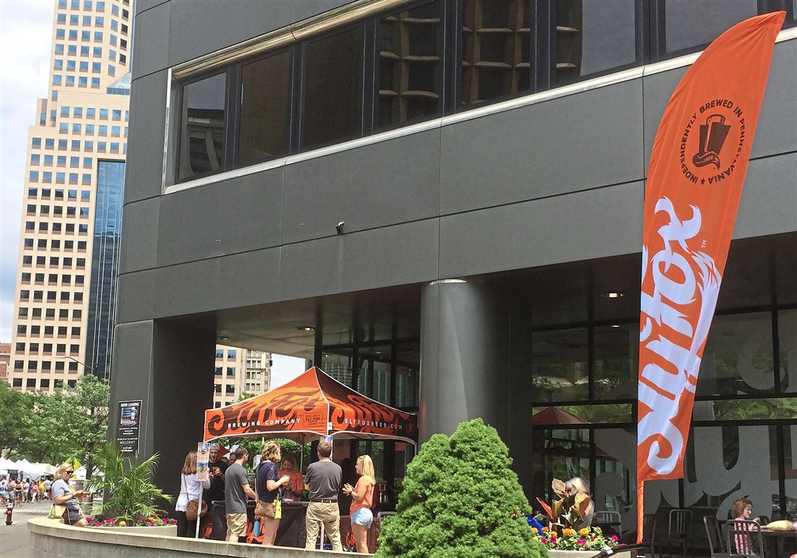 Sly Fox Brewing Co. is pouring beer on its Downtown patio | Pittsburgh ...