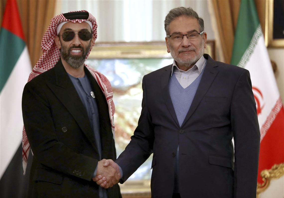 UAE royal makes rare visit to Iran amid efforts to ease tensions ...