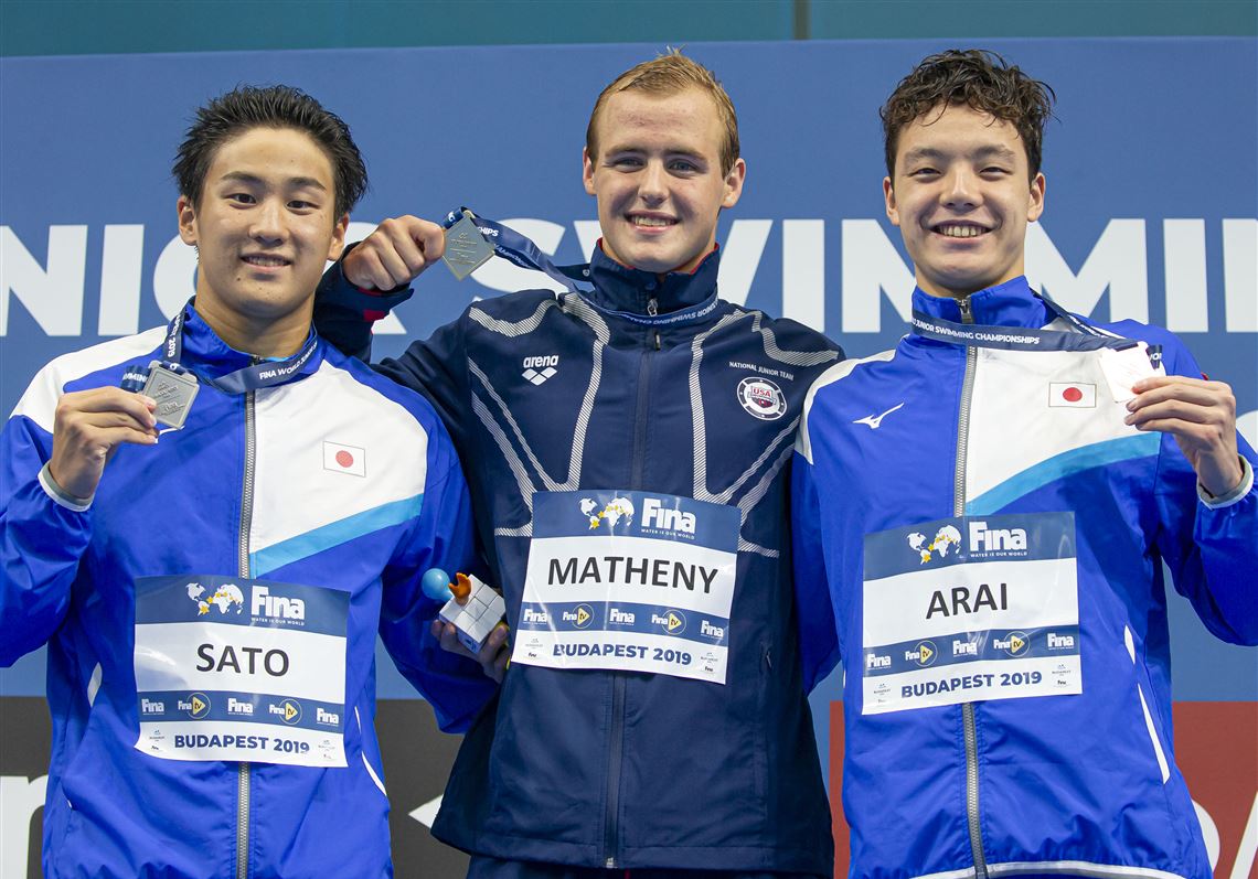 Upper St. Clair's Josh Matheny a star at World Junior Swimming ...