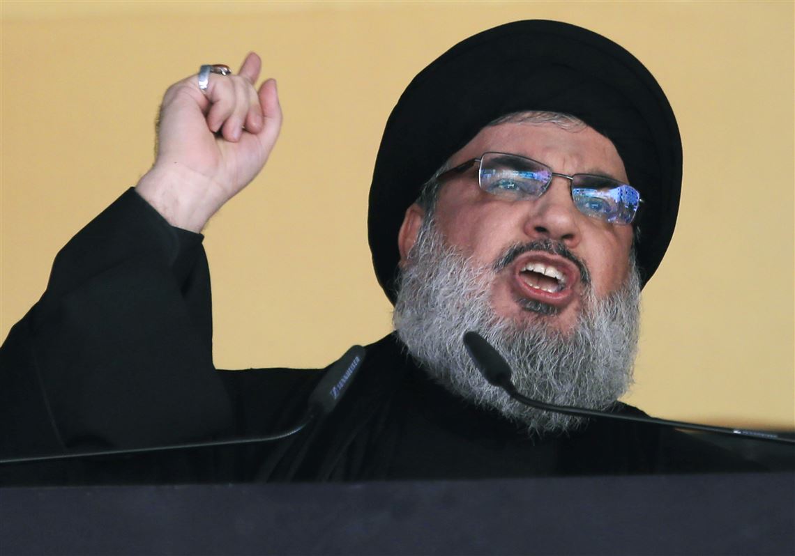 Hezbollah leader declares his group has 100,000 fighters | Pittsburgh ...