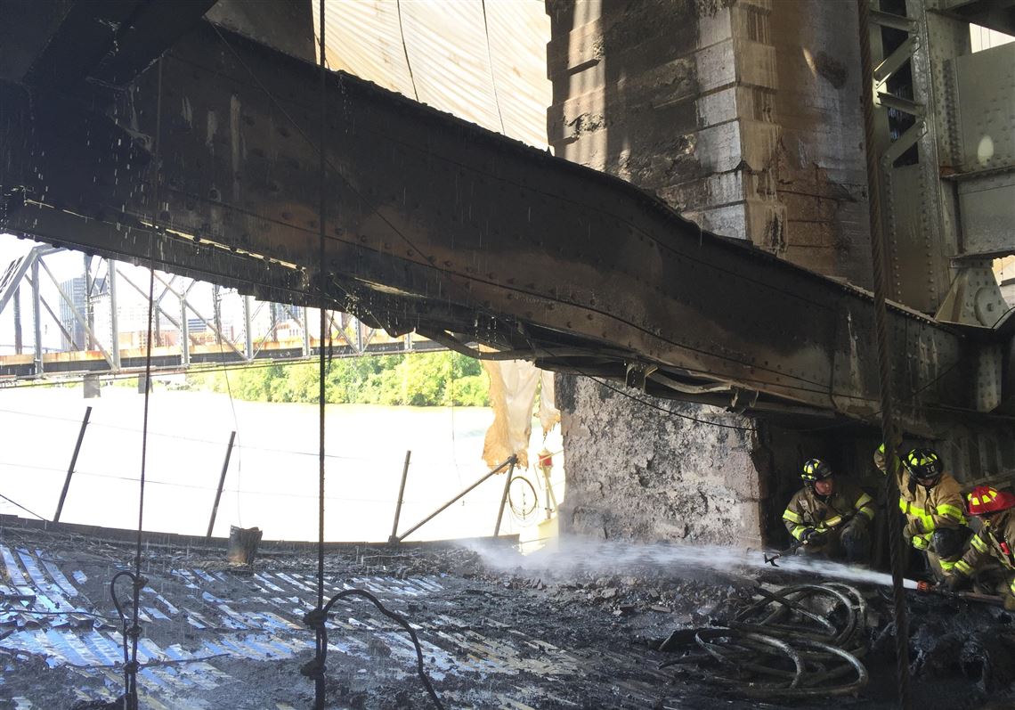 OSHA investigating Liberty Bridge fire | Pittsburgh Post-Gazette