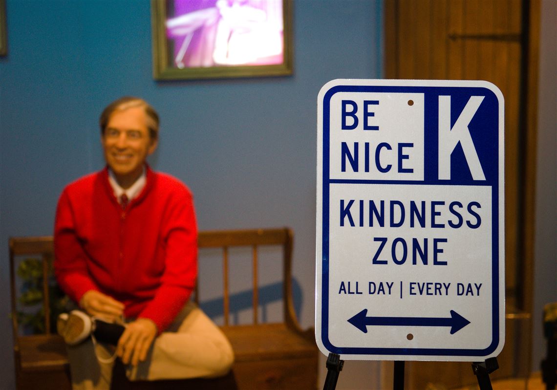 Kick off 1-4-3 Day with Mister Rogers-themed 'kindness zone' signs ...