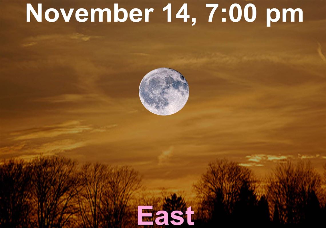 Stargazing: November full moon is a supermoon | Pittsburgh Post-Gazette