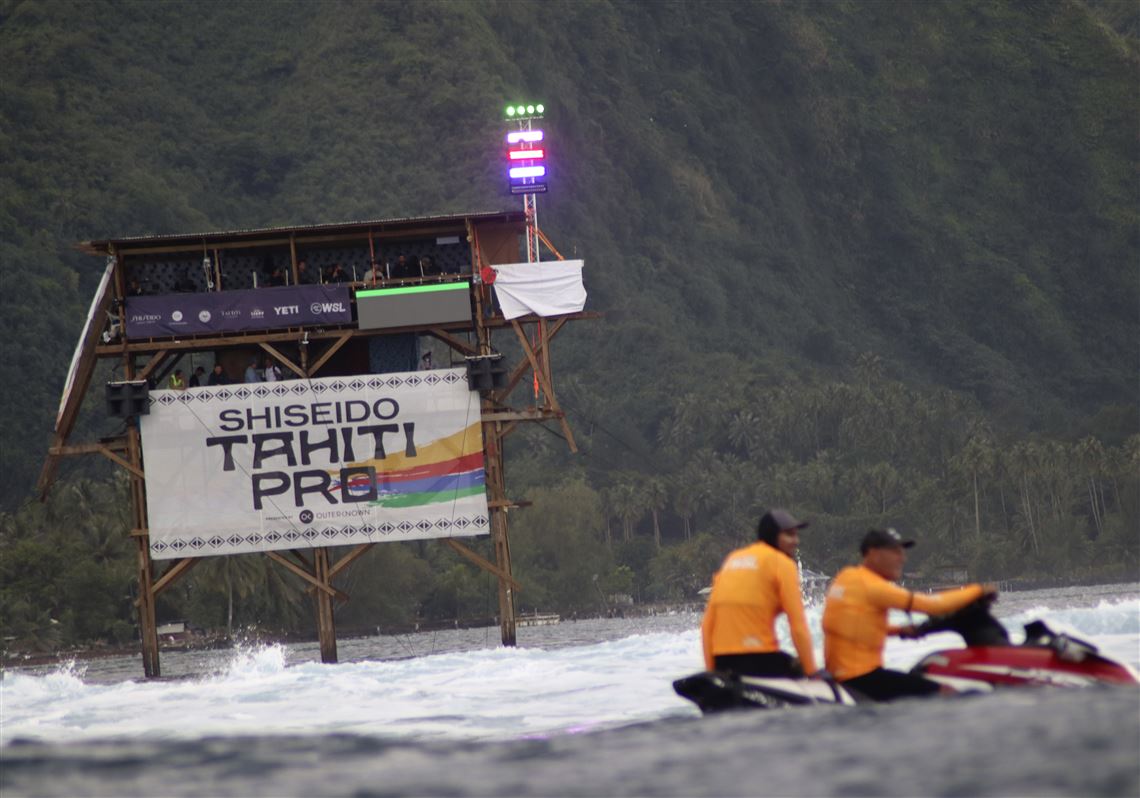 Work to resume at Tahiti's legendary Olympic surfing site after uproar ...