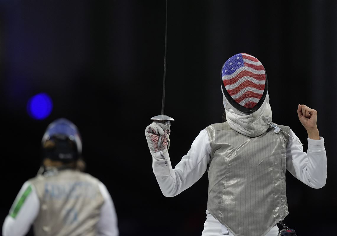 Lee Kiefer gets her 3rd Olympic gold, U.S. wins a team fencing event ...