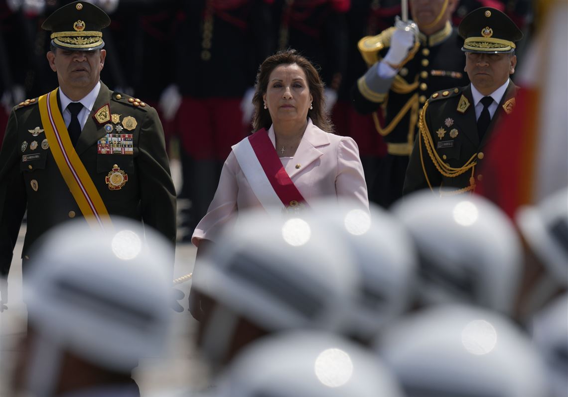 New Peru president appears with military to cement power | Pittsburgh ...