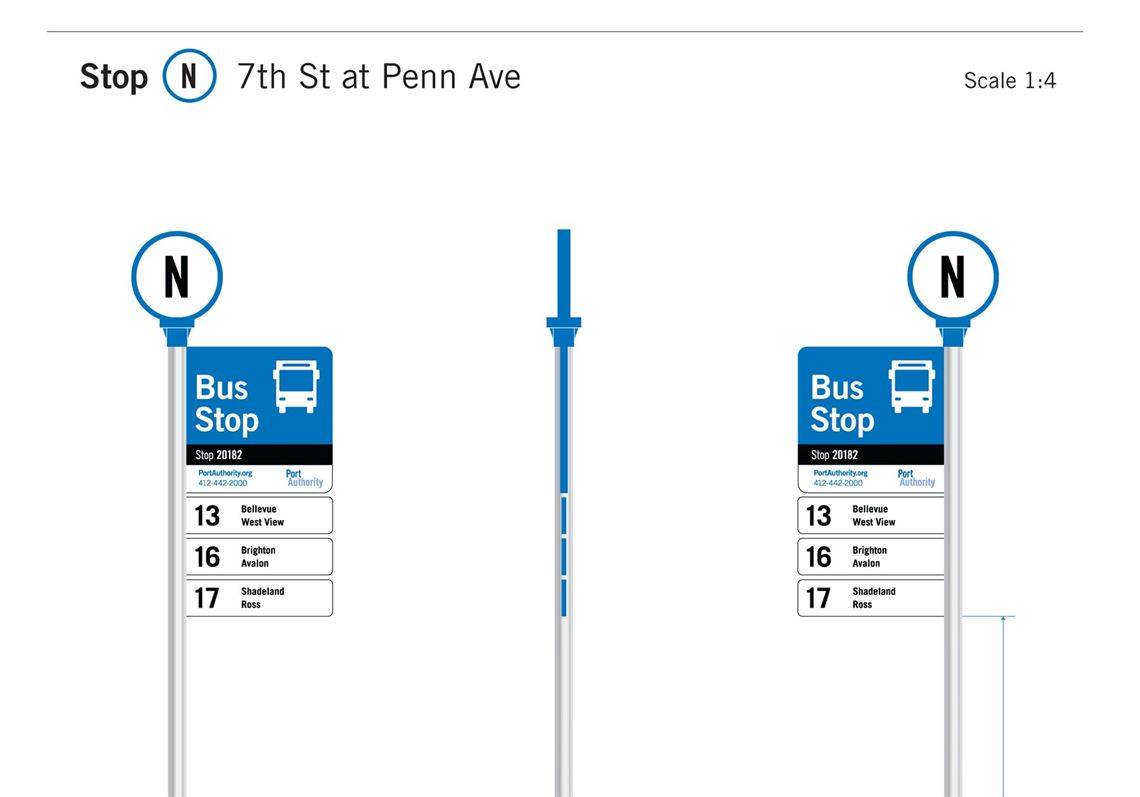 Port Authority plans new signs to make riding easier | Pittsburgh Post ...