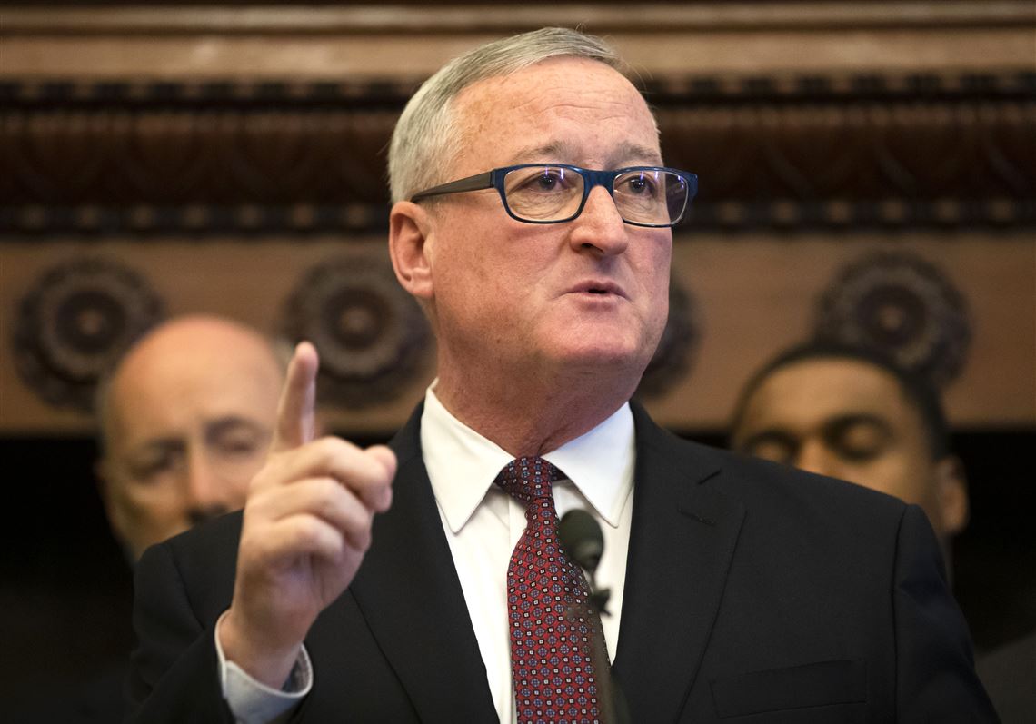 Philadelphia mayor speaks publicly for first time since mass shooting ...