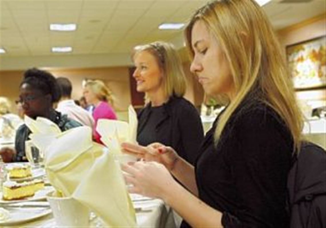 Workzone: Meal etiquette matters in business | Pittsburgh Post-Gazette