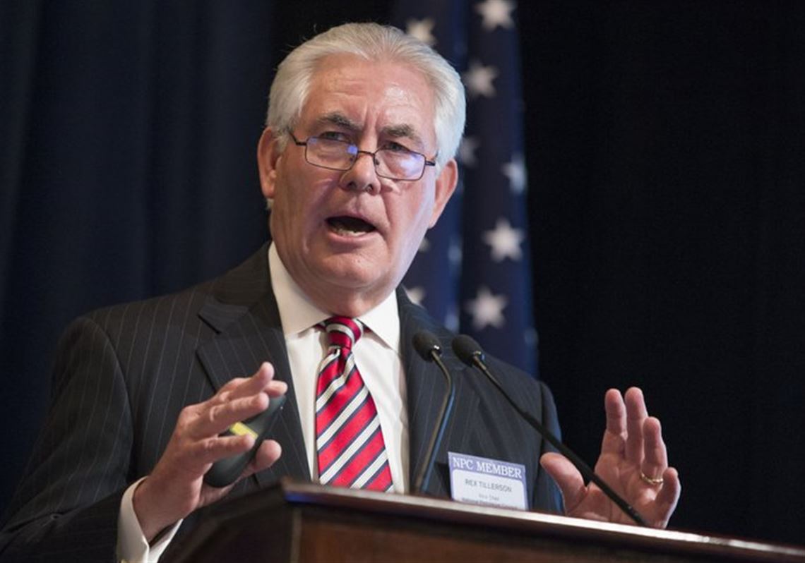 Exxon CEO Tillerson picked for secretary of state | Pittsburgh Post-Gazette