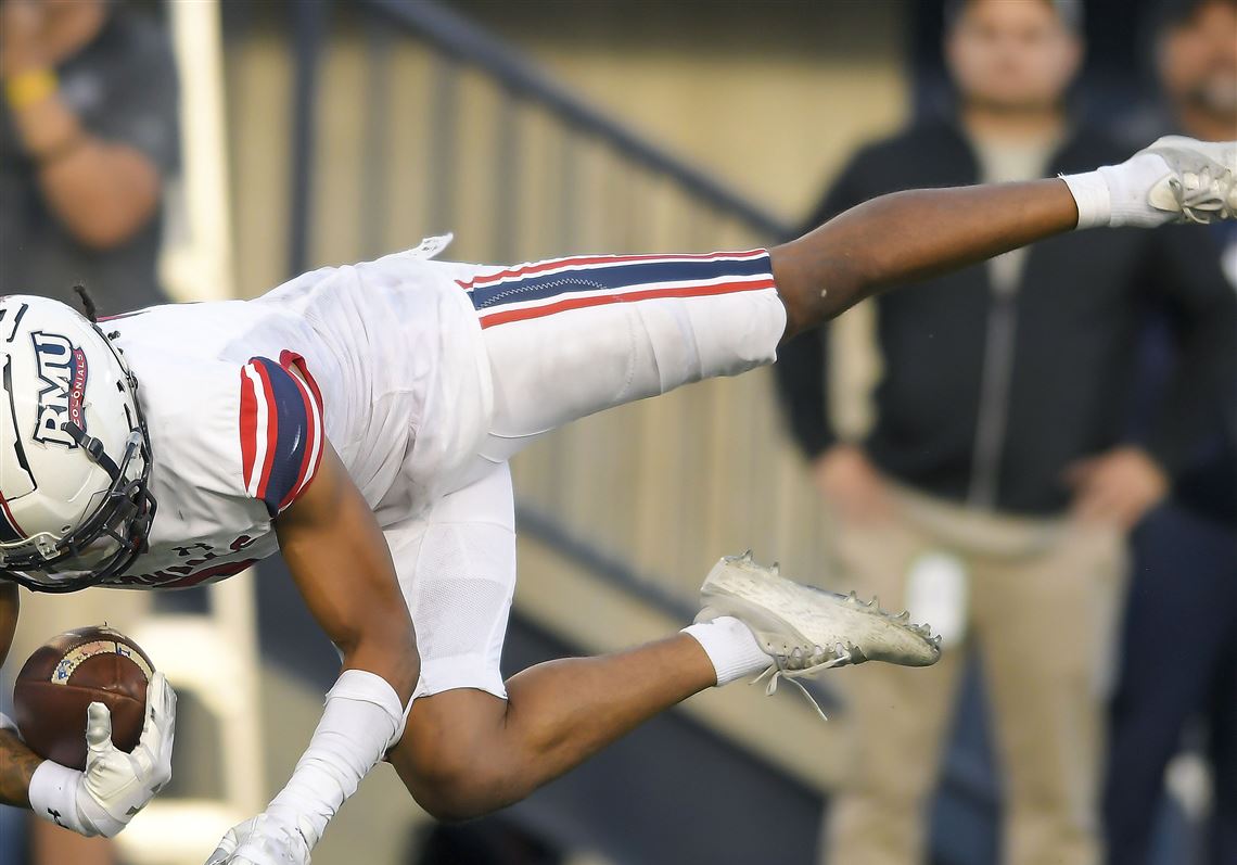 WATCH: Robert Morris DB Rob Carter Jr.'s jaw-dropping interception ...
