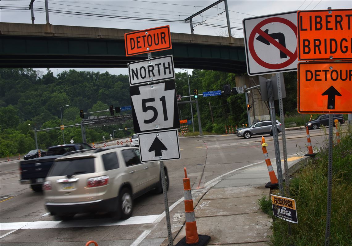 TRAFFIC: Lane closures continue along Routes 51, 65 | Pittsburgh Post ...