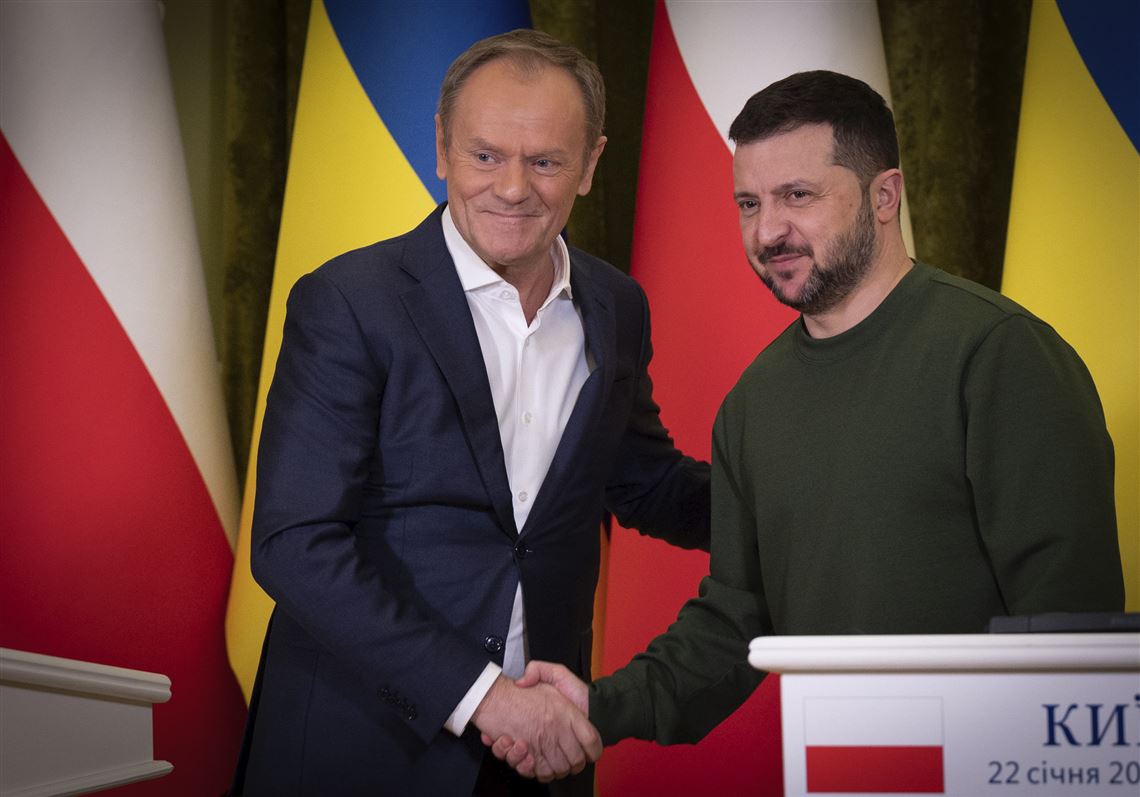 Poland's prime minister visits Ukraine in the latest show of support ...