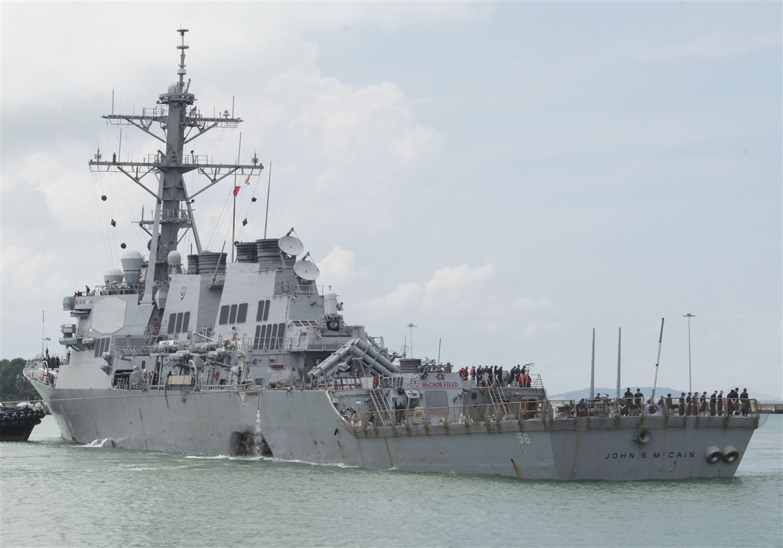 At sea: Investigate these deadly collisions of Navy ships | Pittsburgh ...