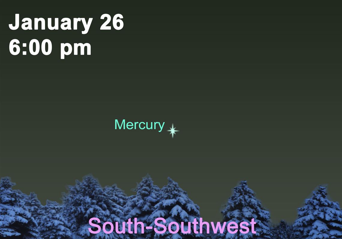 Stargazing: Get a fleeting glimpse of Mercury on Wednesday | Pittsburgh ...