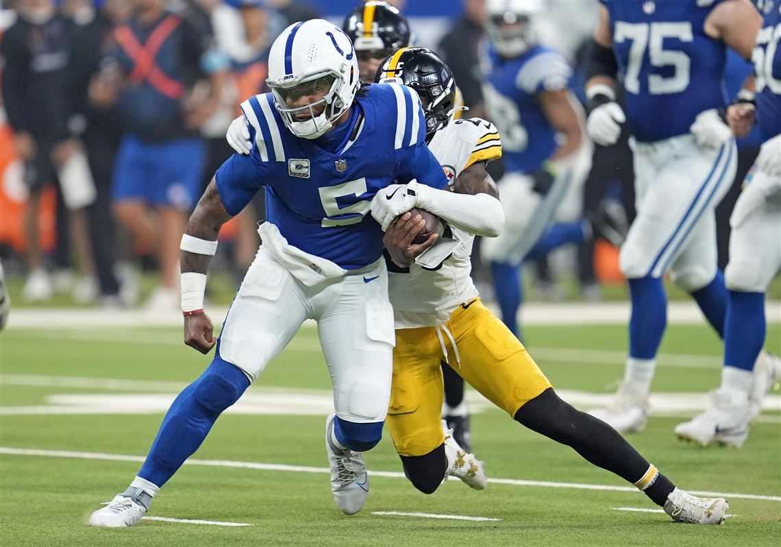 Colts QB Anthony Richardson ruled out vs. Steelers with hip injury ...