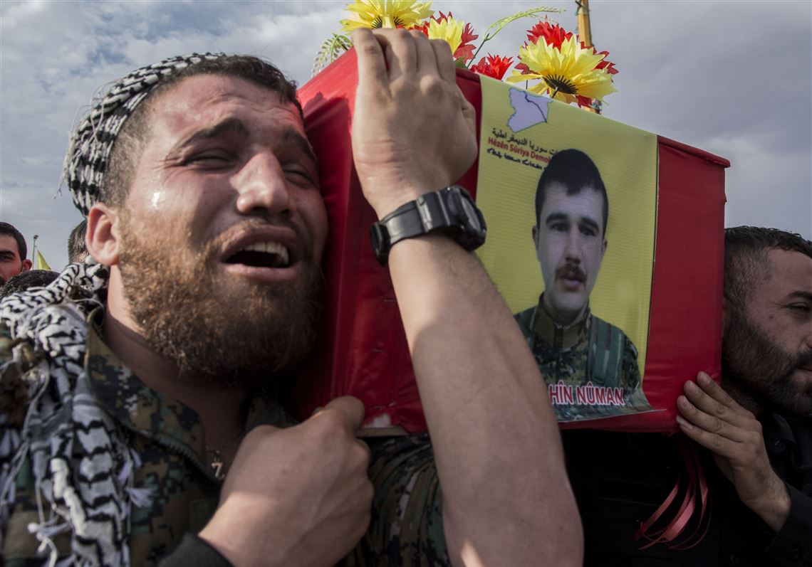 Erdogan warns Kurdish fighters to pull out of Syrian region ...