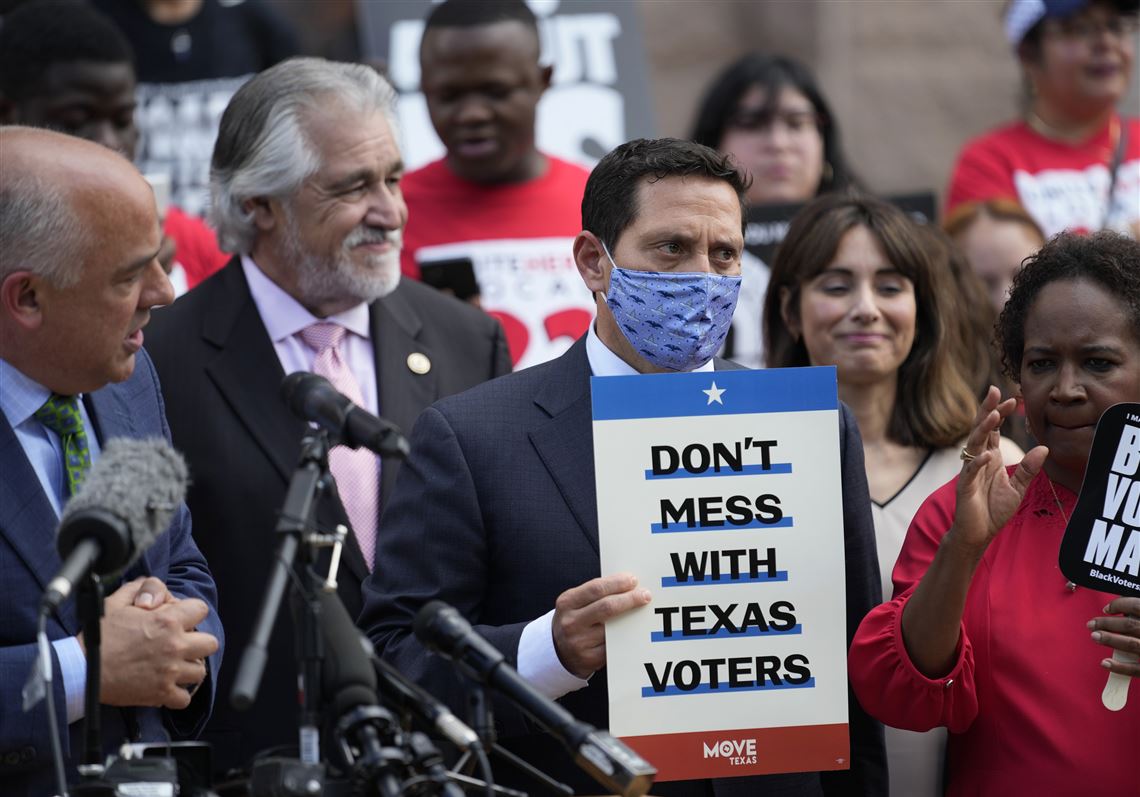 Texas Democrats leave state to try to stop GOP voting bill | Pittsburgh ...