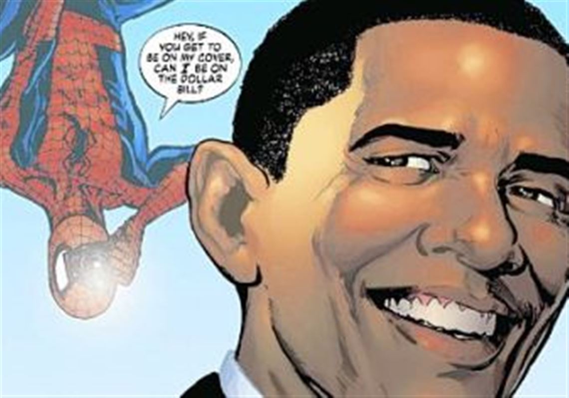 Obama, Spider-Man appear in comic book | Pittsburgh Post-Gazette