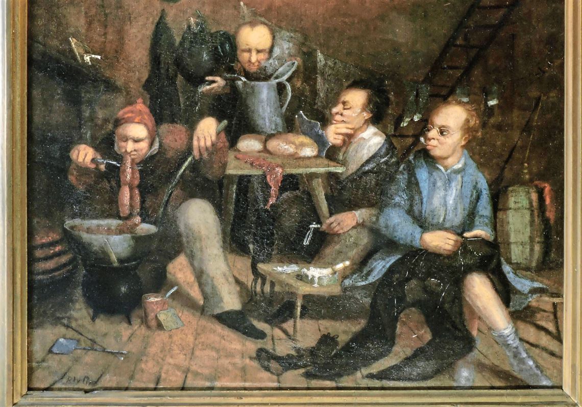 When David Gilmour Blythe painted his fellow bachelors | Pittsburgh ...