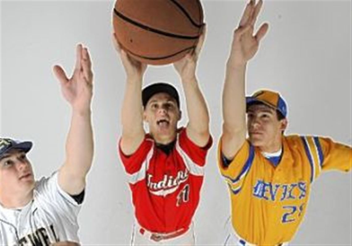 Not easy being a three-sport athlete at a large high school ...