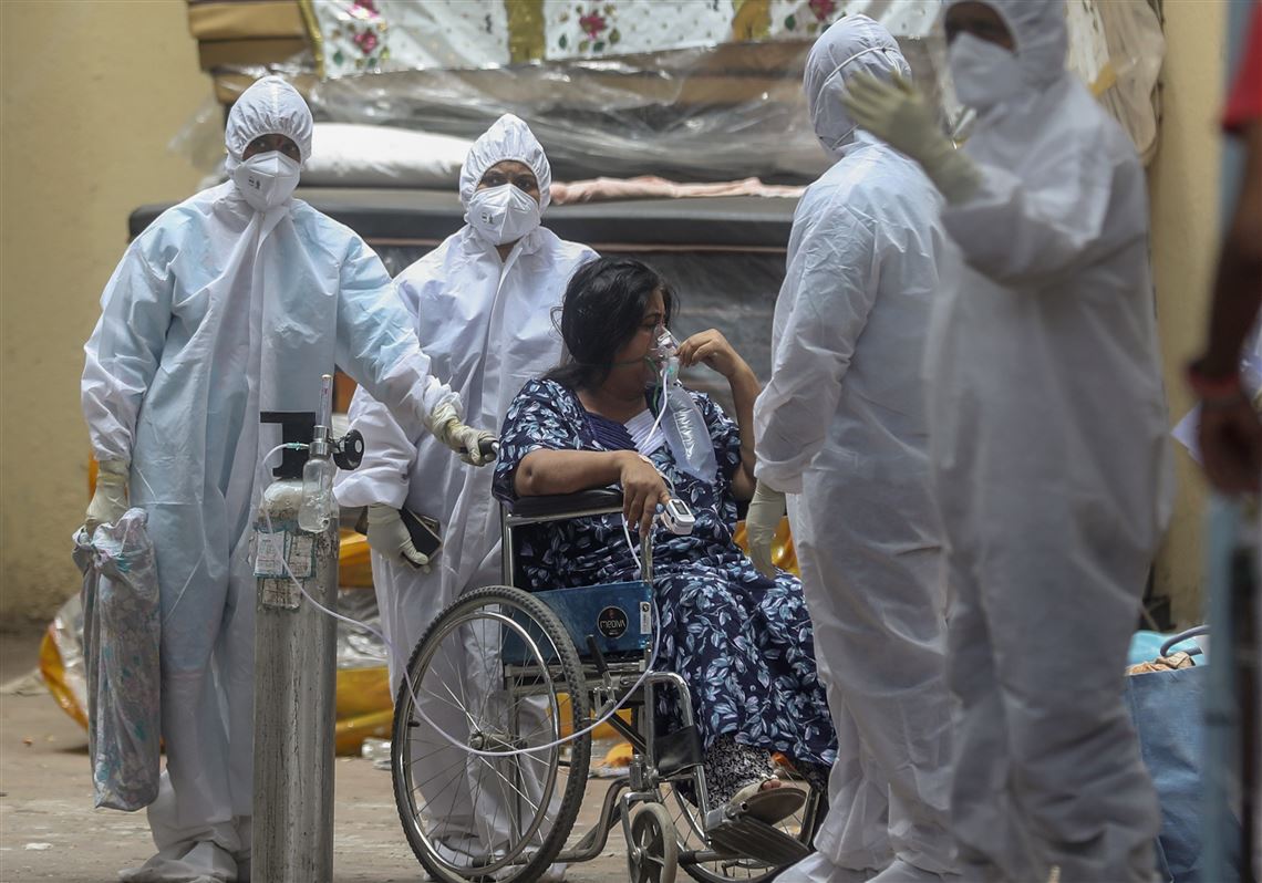 India records world's highest one-day coronavirus case count: 314,835 ...