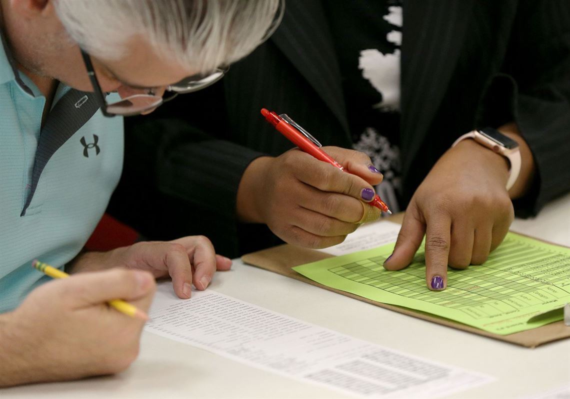 Philadelphia tested voting machines that leave a paper trail for ...