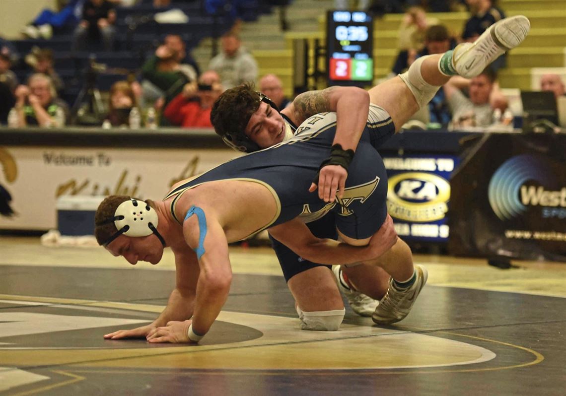 WPIAL champ Ryan Weinzen drops two weight classes at Norwin ...