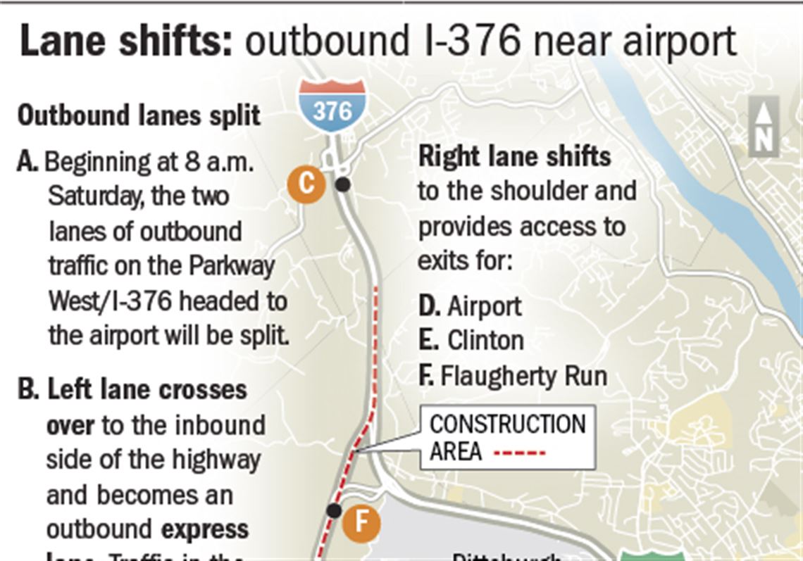 Project to change traffic pattern near Pittsburgh International Airport ...