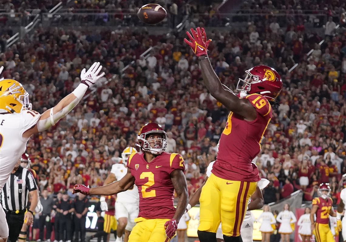Former USC tight end Malcolm Epps signals he will transfer to Pitt ...