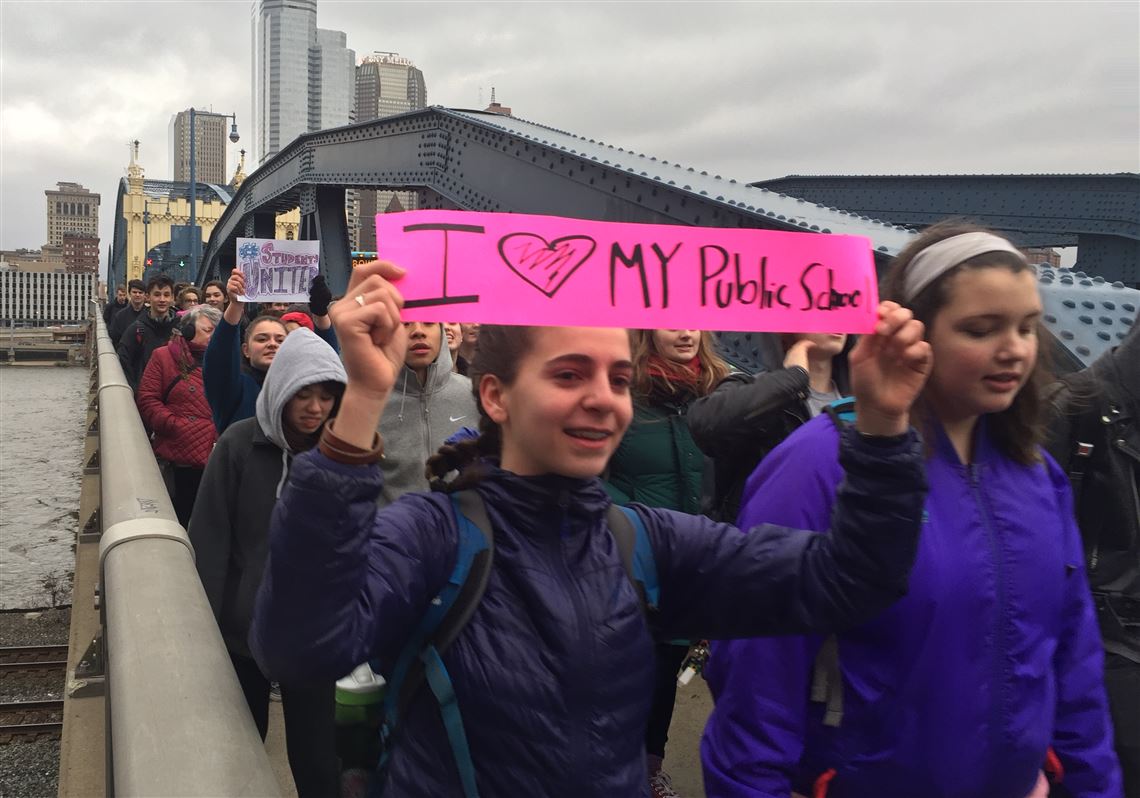 Pittsburgh students protest DeVos confirmation; press Toomey on vote ...