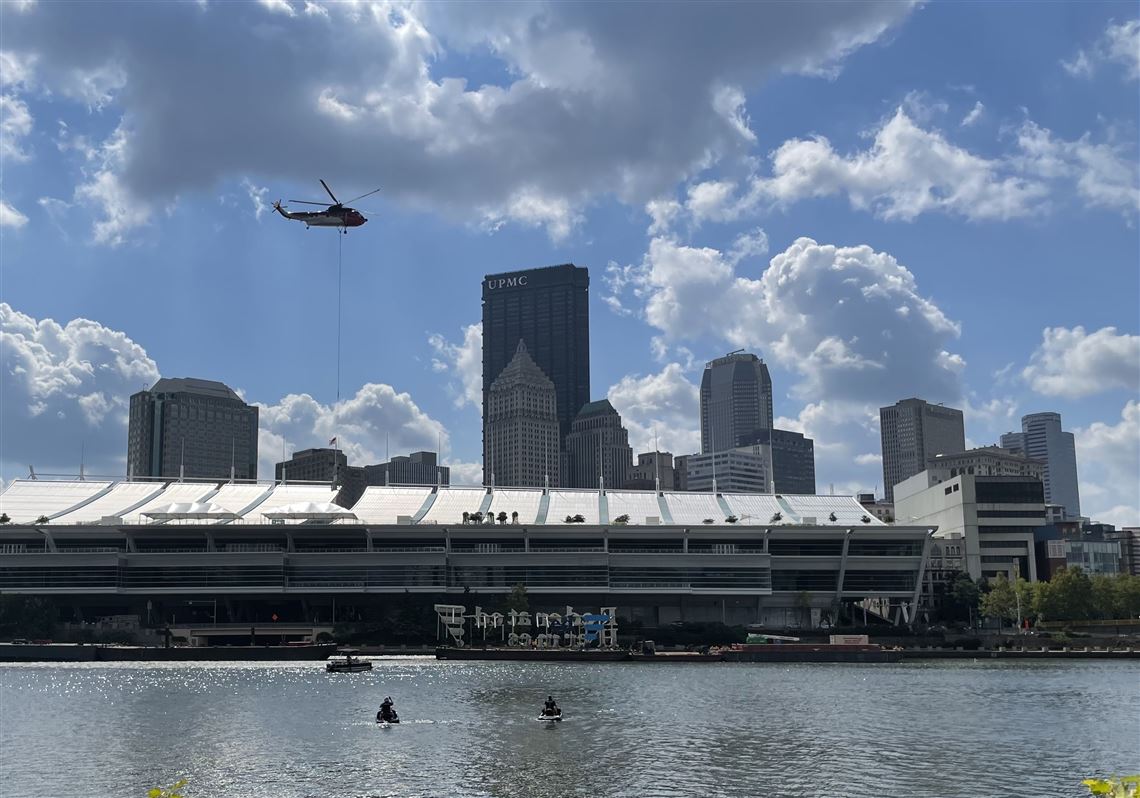 New Federated Hermes signs arrive Downtown — first by water, then by ...