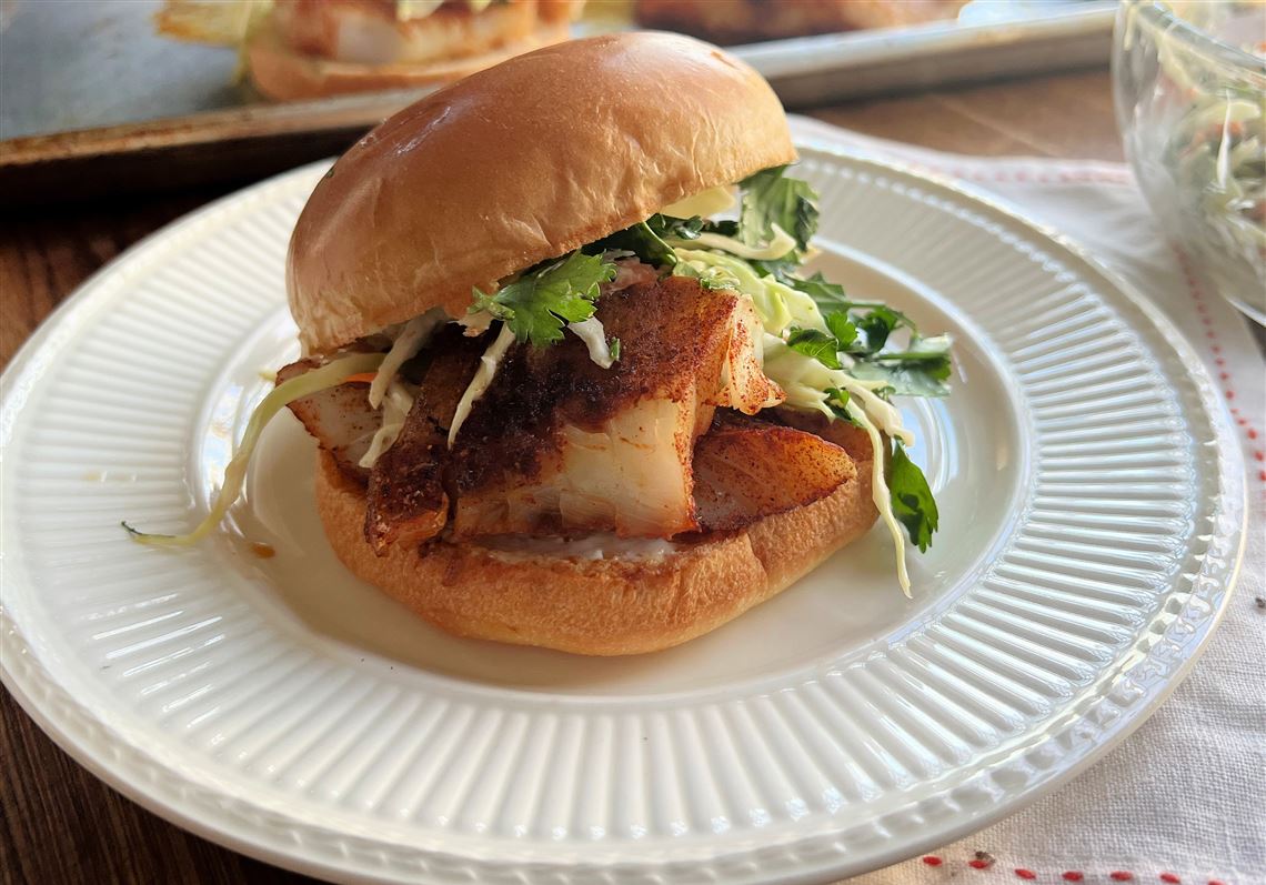 Gretchen's table: Spicy fish sandwiches are biting | Pittsburgh Post ...