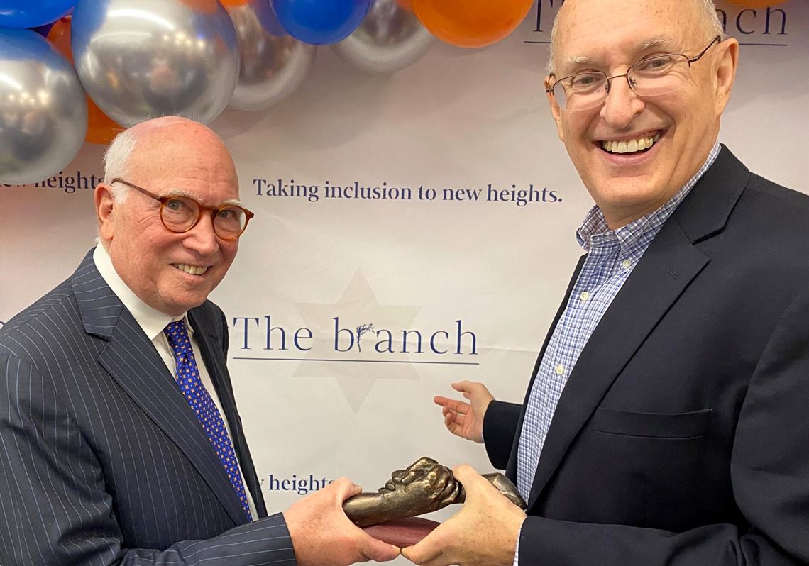 Robert Levin honored for volunteering, support of The Branch ...