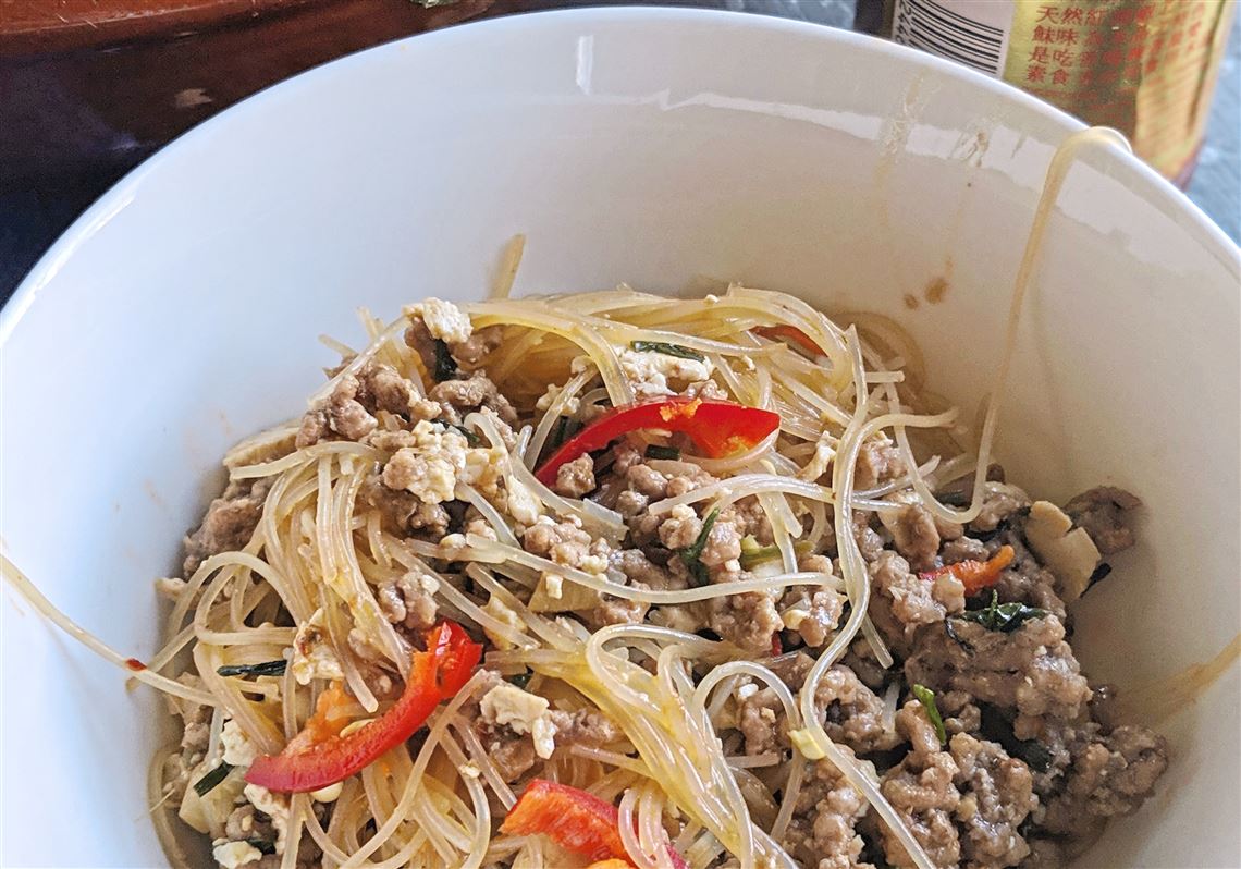 Let's eat: This easy noodle toss goes from pan to table in minutes ...