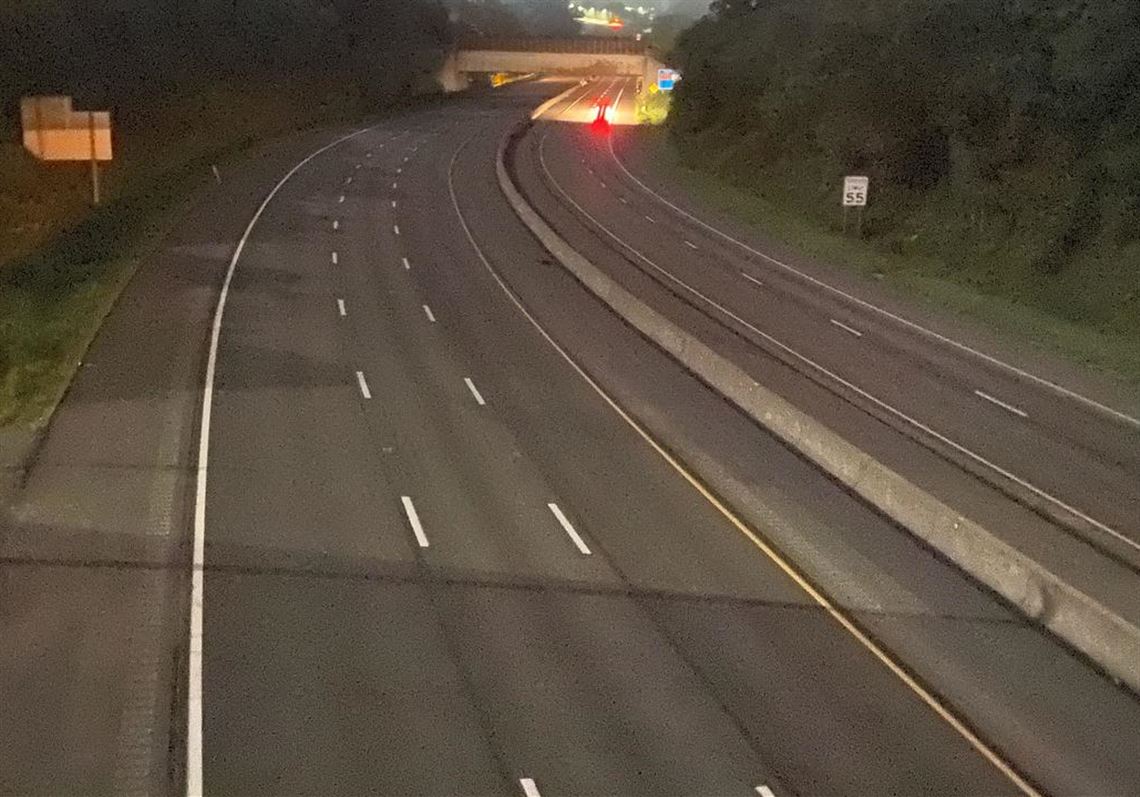 Northbound Route 28 reopens after debris falls from railroad bridge ...