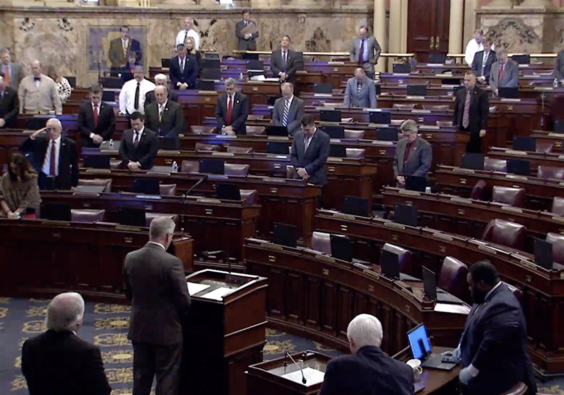 Pa. lawmakers gather at Capitol despite remote voting and calls for ...