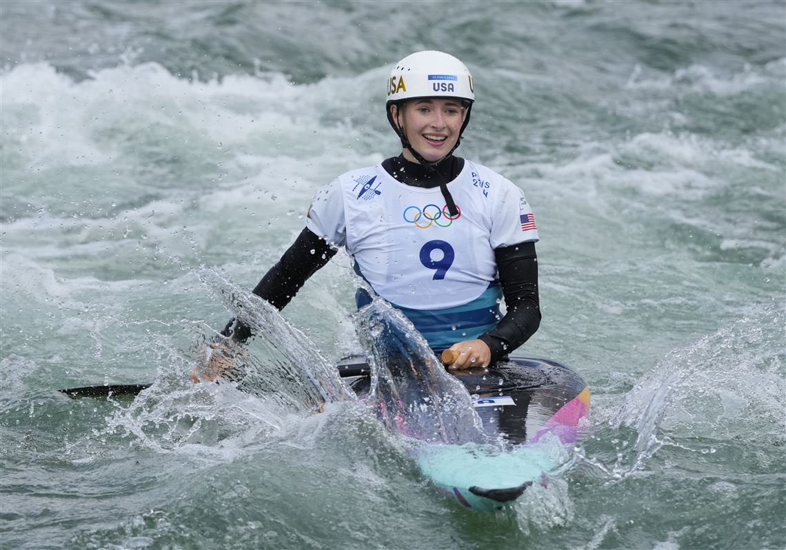 Evy Leibfarth of United States claims bronze in women's canoe slalom ...