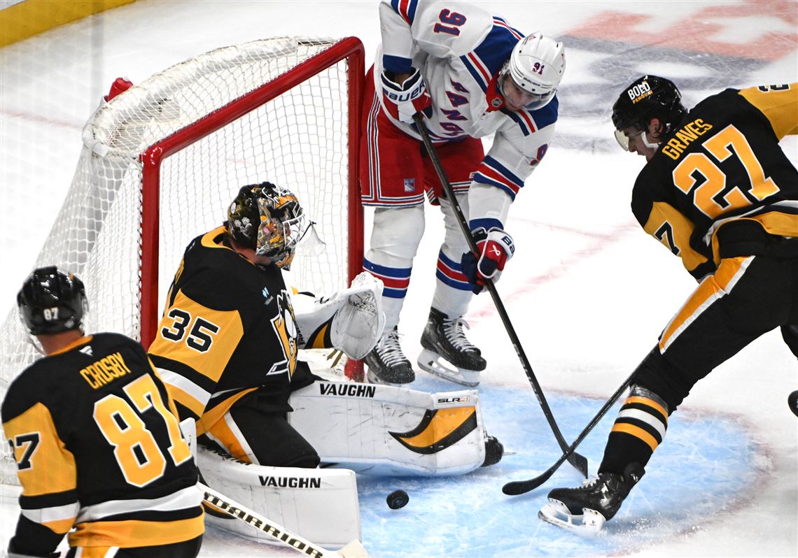 Penguins Rangers Fight Banged Up Rangers Lineup In Flux Against