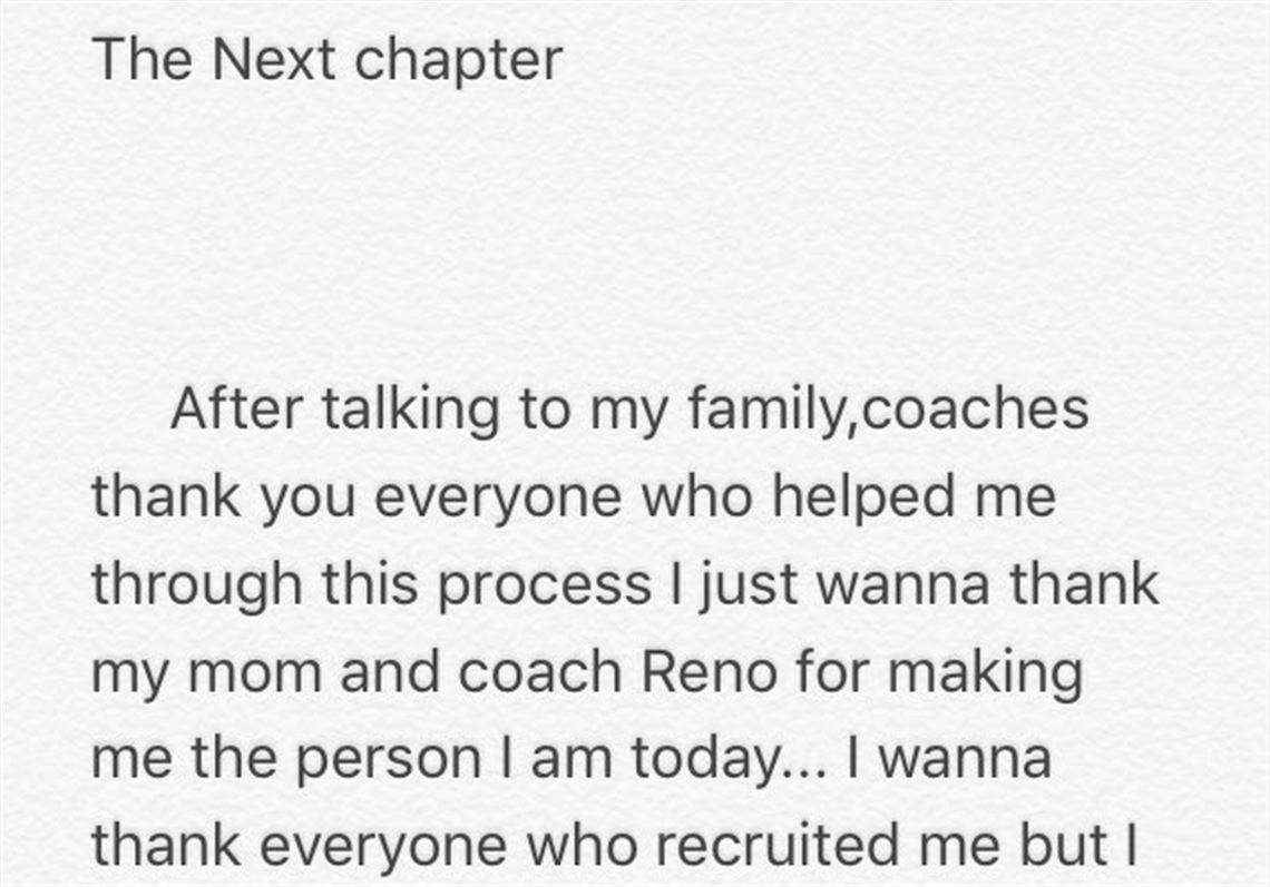 Pitt lands three-star tight end Charles Reeves Jr. from Steubenville ...